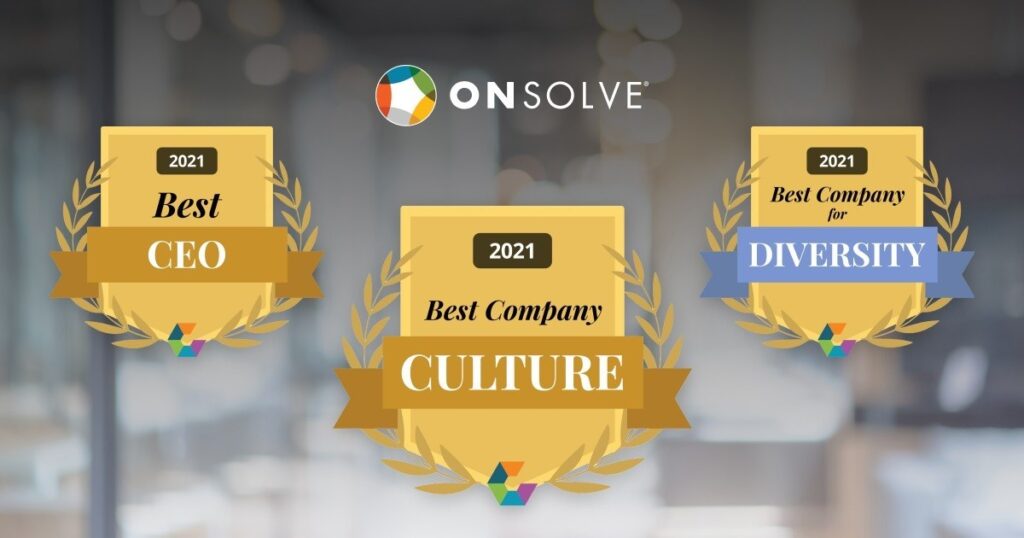 OnSolve® Continues Recognition Streak with Awards for Company Culture ...