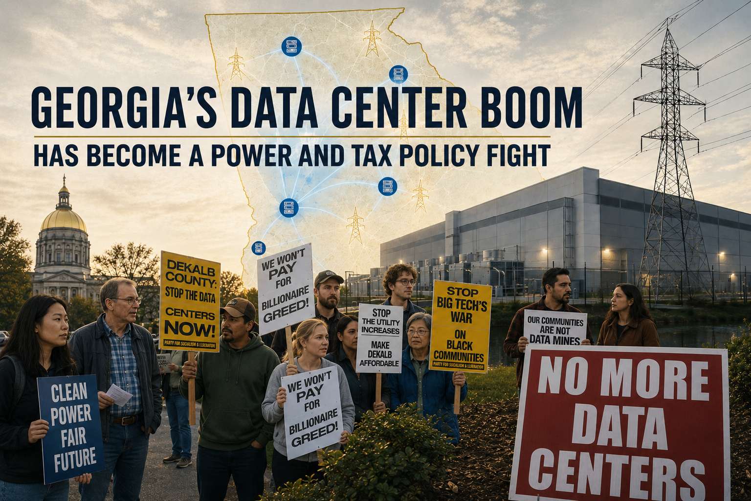 Georgia's Data Center Boom Has Become a Power and Tax Policy Fight ...
